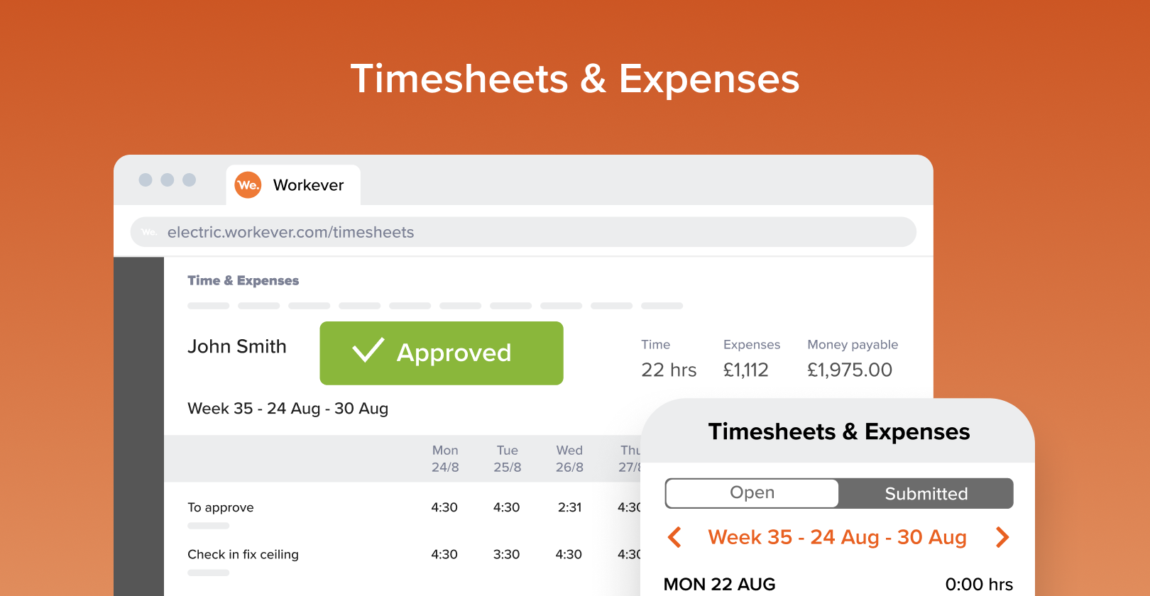 New Feature: Timesheets & Expenses