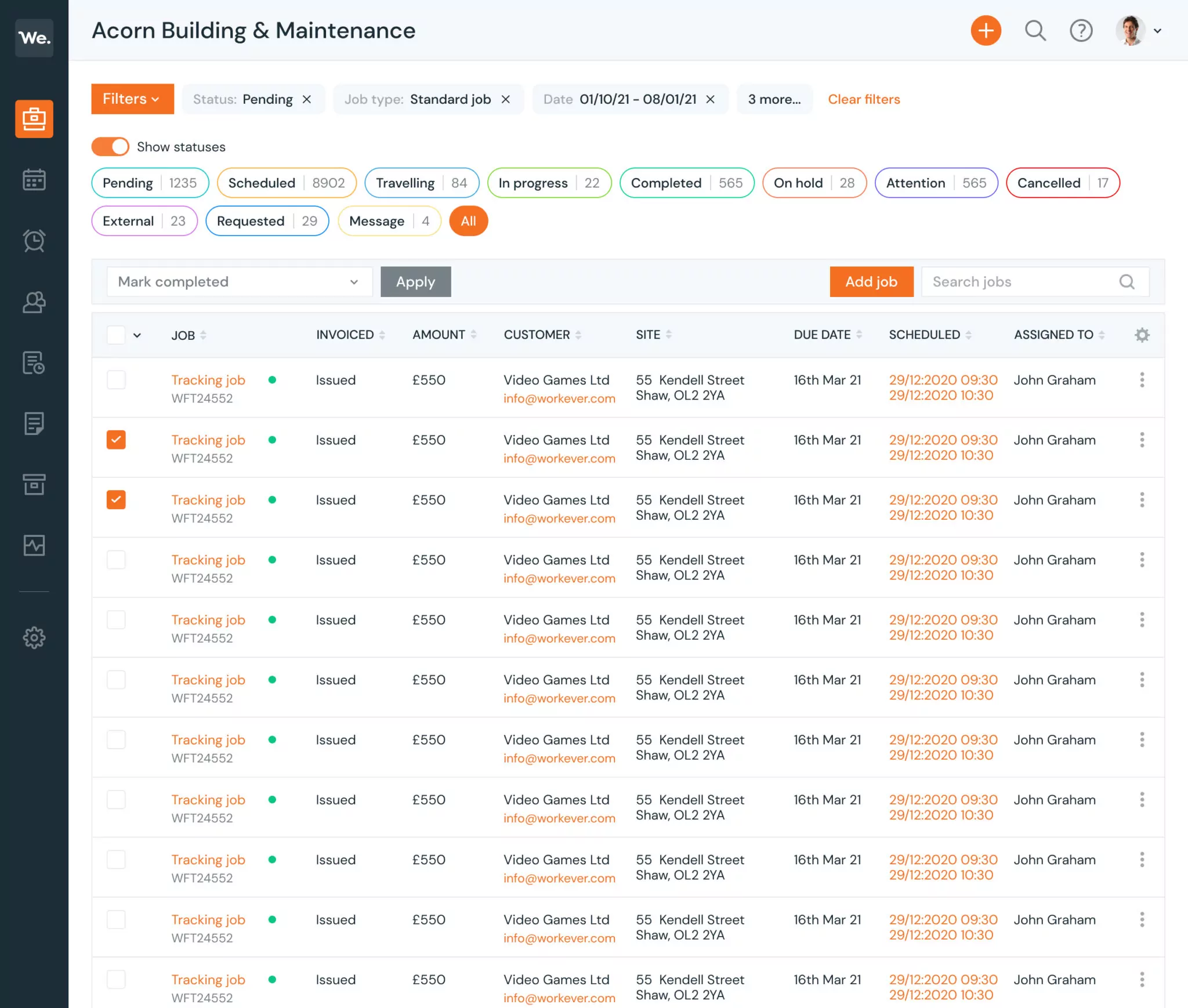 Tradesman Job Management Software | Field Service Management Software