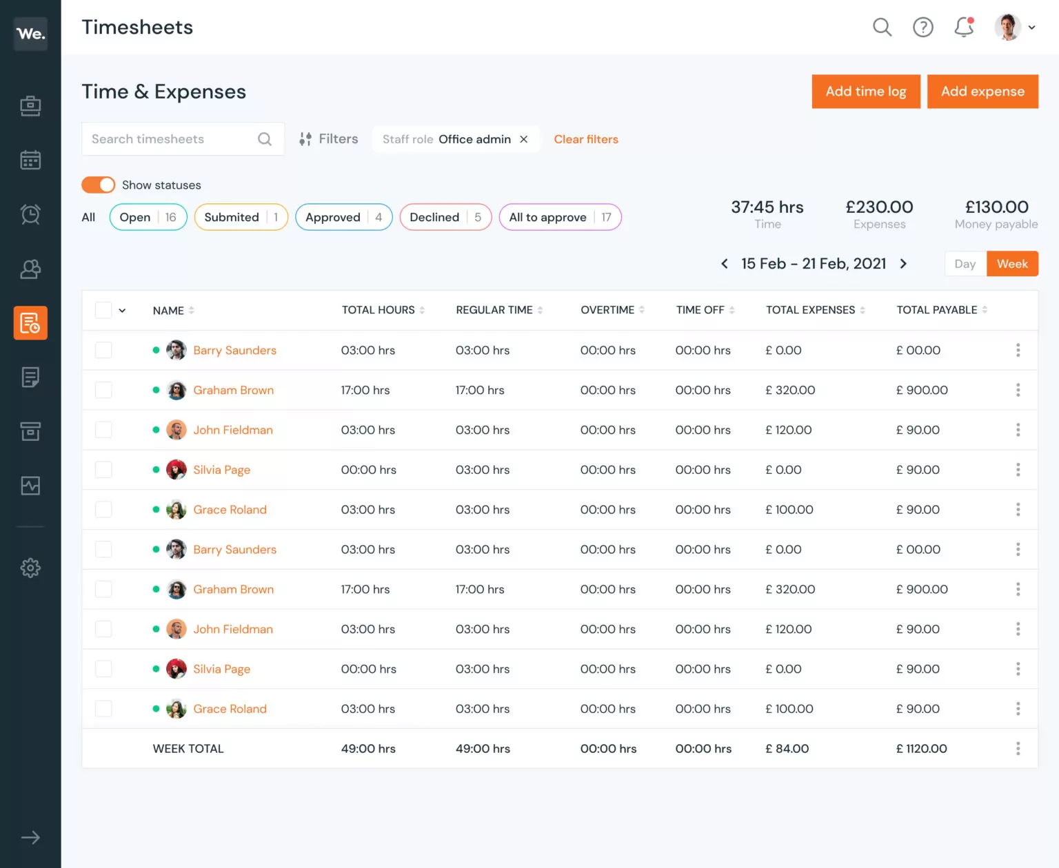 Timesheet Software | Workever