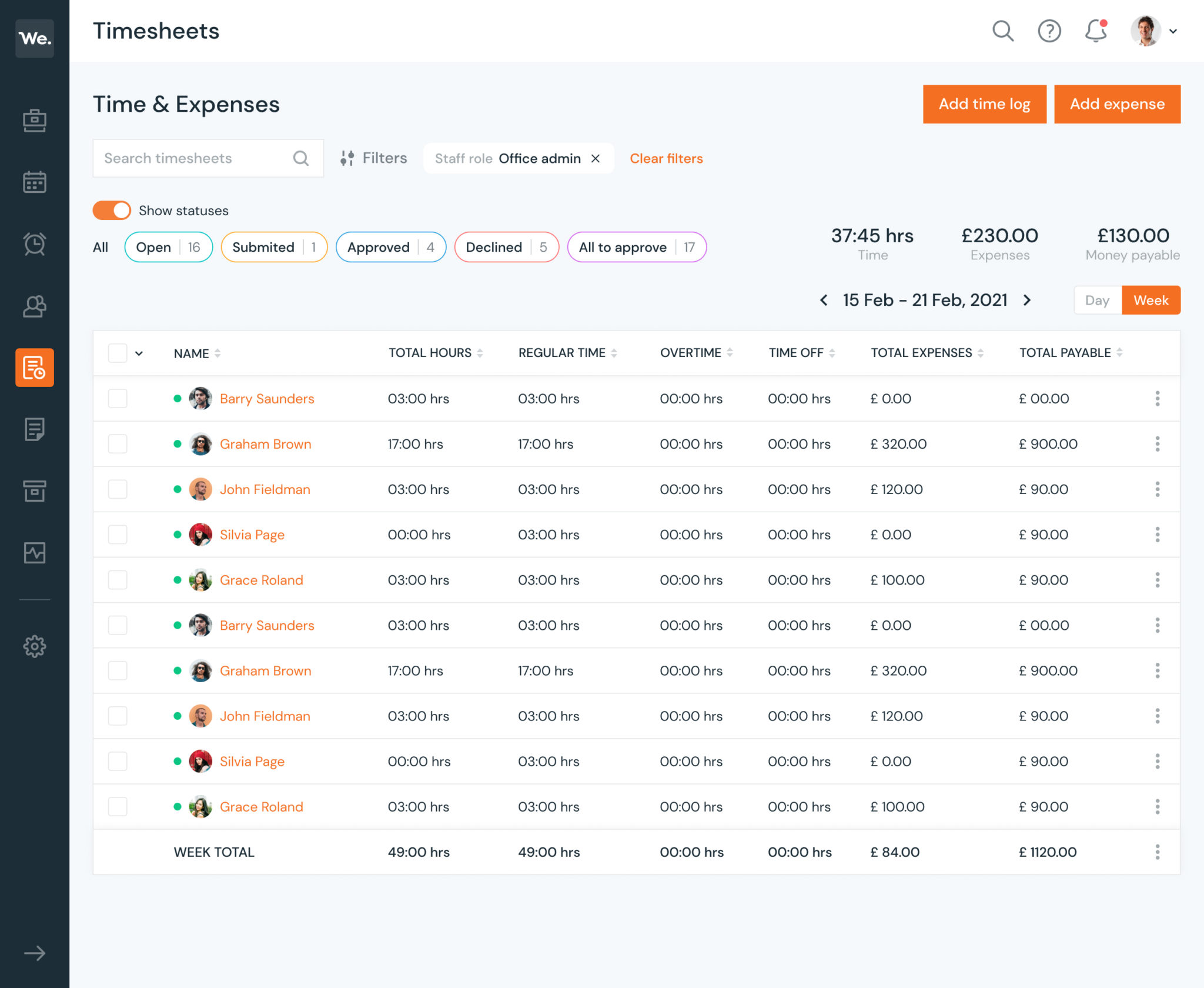 Timesheet Software | Workever