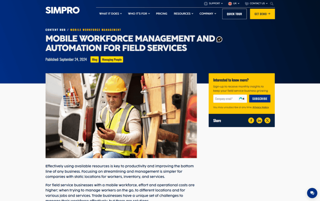 Best Mobile Workforce Management Software [2025] | Workever