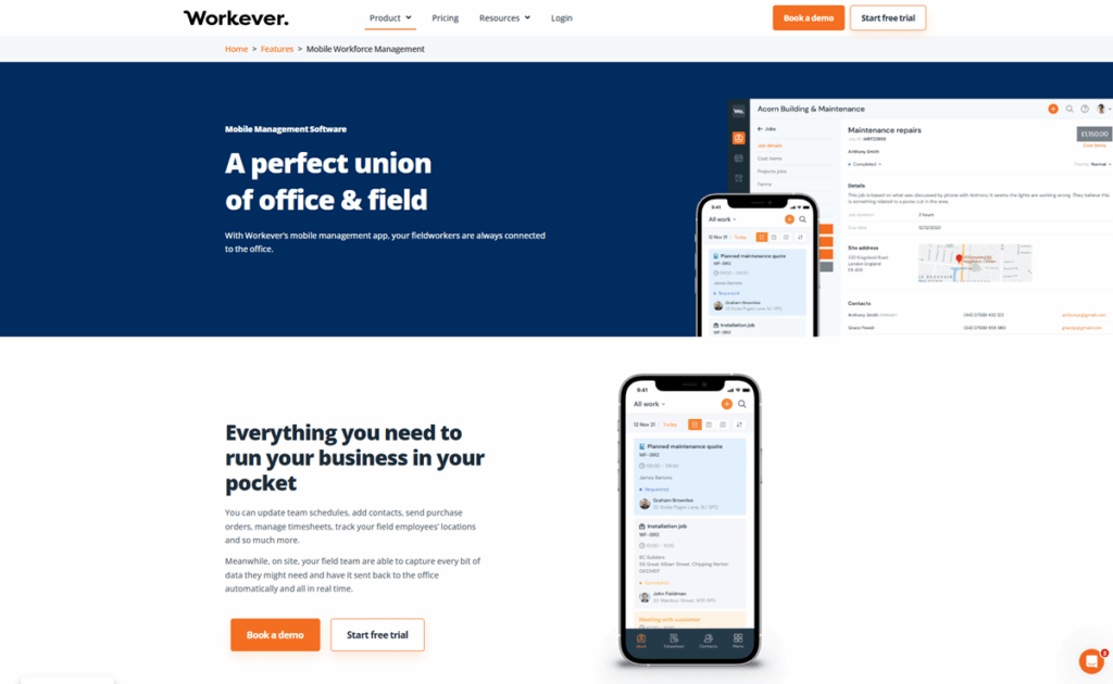 Best Mobile Workforce Management Software [2025] | Workever